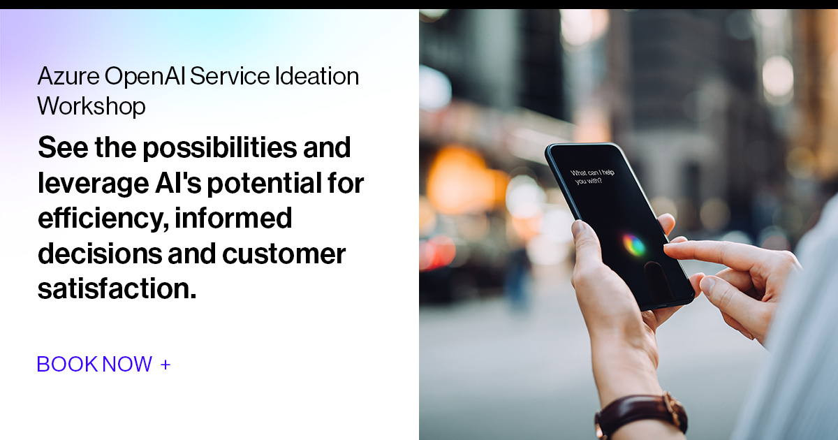 Azure Openai Service Ideation Workshop Book Now Softwareone