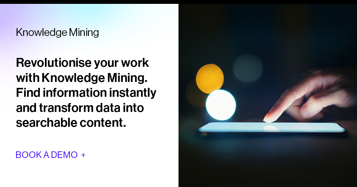 Knowledge Mining – Book your consultation | SoftwareOne