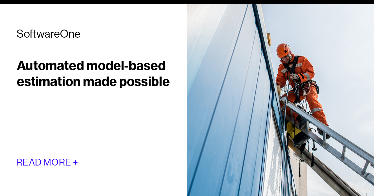 Automated Model Based Estimation Is Now Possible Softwareone
