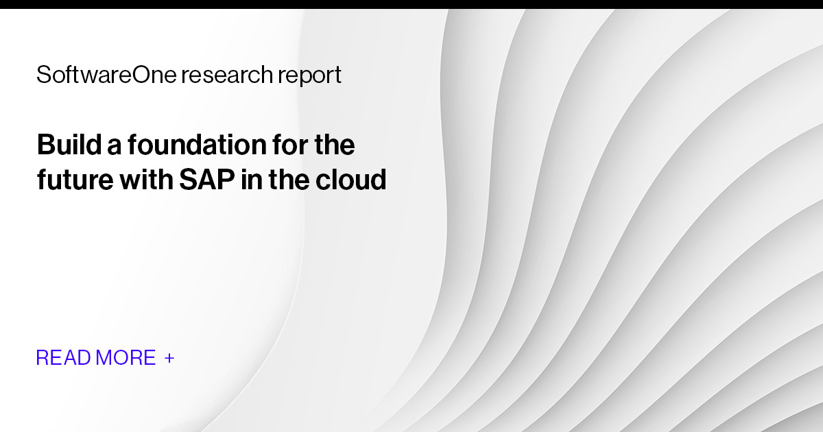 Build a foundation for the future with SAP in the Cloud | IDC, AWS, and ...