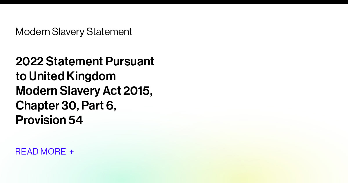 2024 Statement Pursuant to United Kingdom Modern Slavery Act 2015 ...