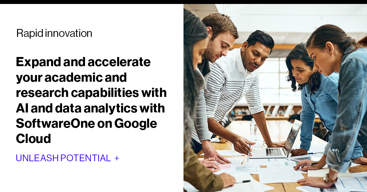 Accelerate research and educational impact with Google Cloud through OCRE | SoftwareOne