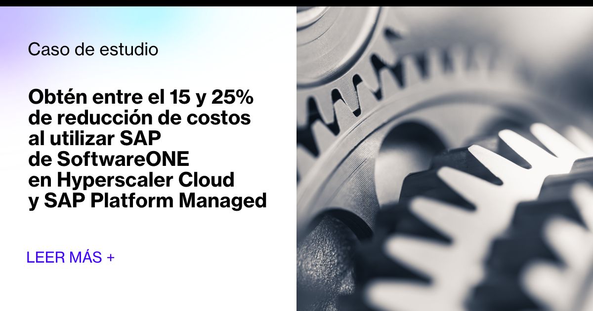 Excelencia en Servicios Administrados para SAP en Azure