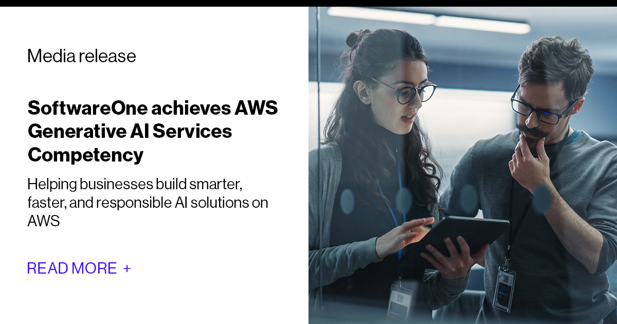 SoftwareOne achieves AWS Generative AI Services Competency ...
