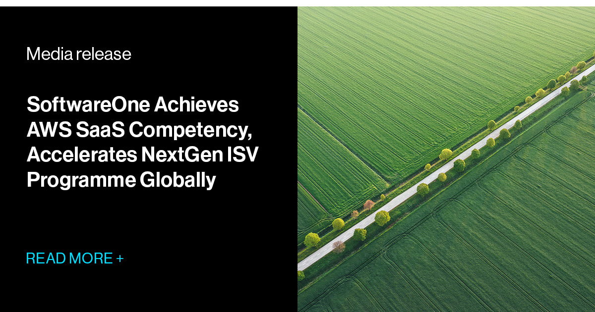 SoftwareOne ottiene la competenza AWS SaaS, accelerando il programma NextGen ISV a livello ...