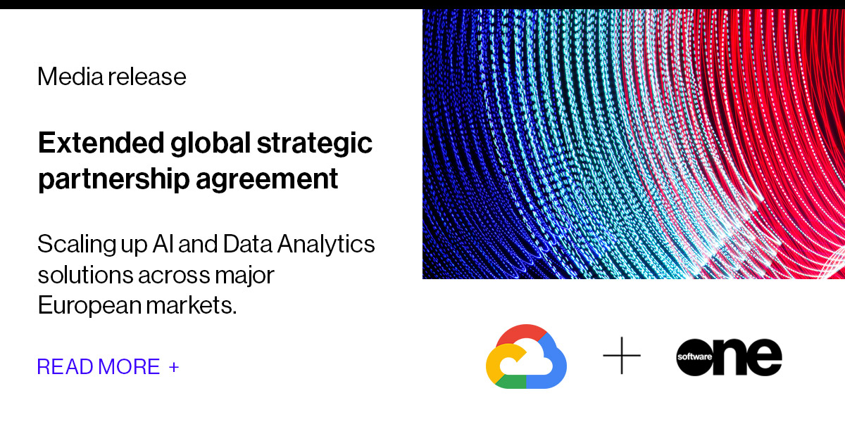 SoftwareOne conclut un partenariat global avec Google Cloud