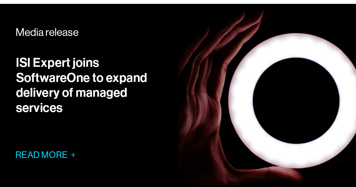 ISI Expert Joins SoftwareONE to Expand Delivery of Managed Services
