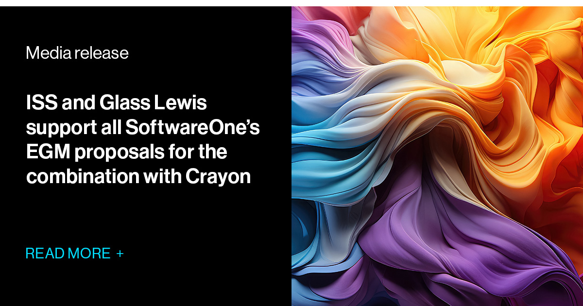 ISS and Glass Lewis support all SoftwareOne’s EGM proposals for the ...