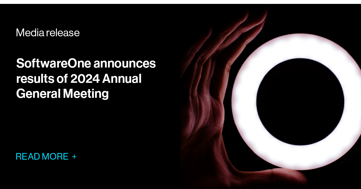 SoftwareOne announces results of 2024 Annual General Meeting ...