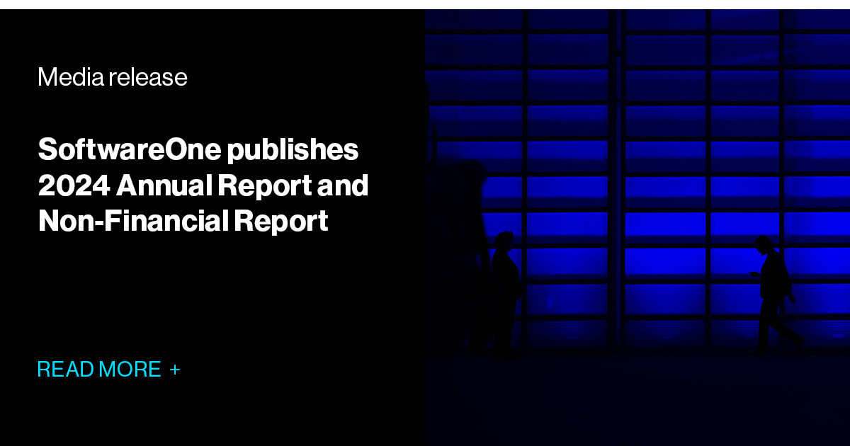 SoftwareOne publishes 2024 Annual Report and Non-Financial Report | SoftwareOne media release
