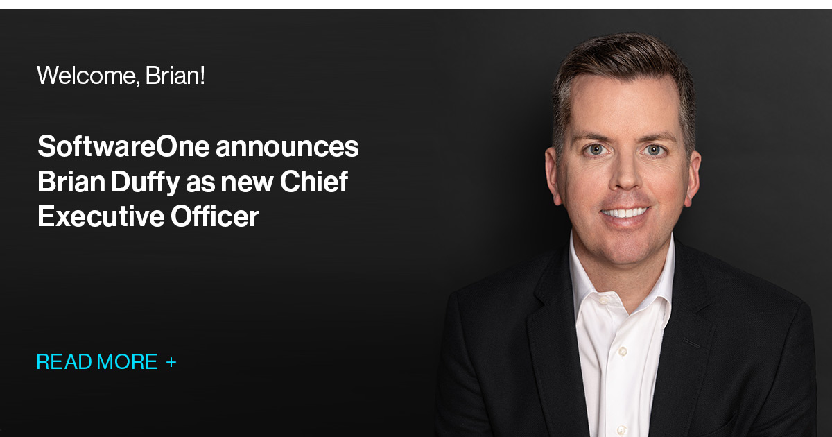 SoftwareOne annonce la nomination de Brian Duffy au poste de Directeur ...
