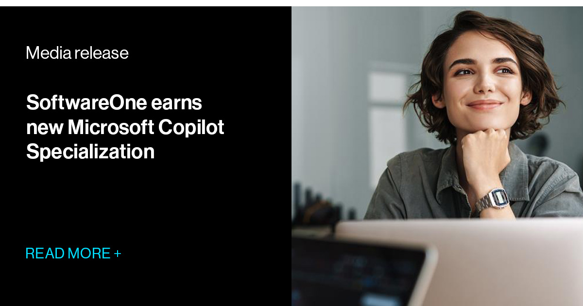 SoftwareOne earns new Microsoft Copilot Specialization | SoftwareOne media release