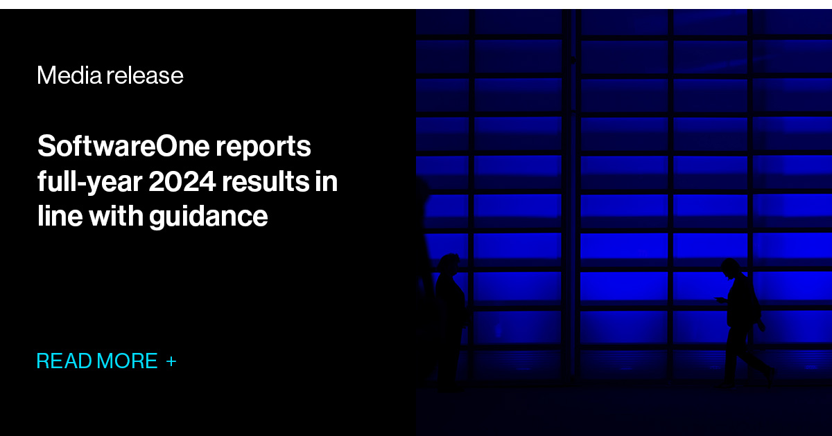 SoftwareOne reports full-year 2024 results in line with guidance ...