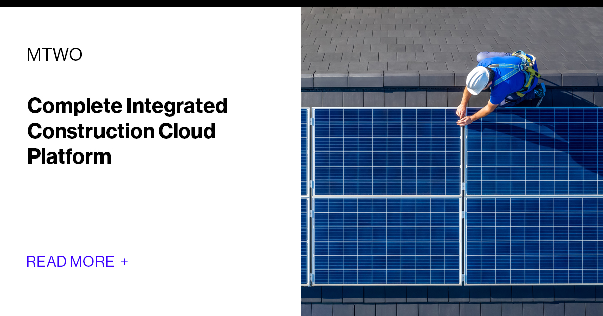 MTWO Complete Integrated Construction Cloud Platform | SoftwareOne
