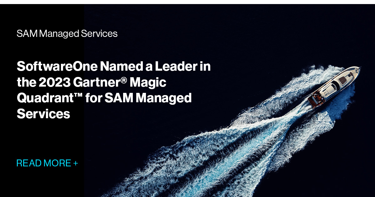 SoftwareOne Named a Leader in the 2023 Gartner® Magic Quadrant™ for SAM ...