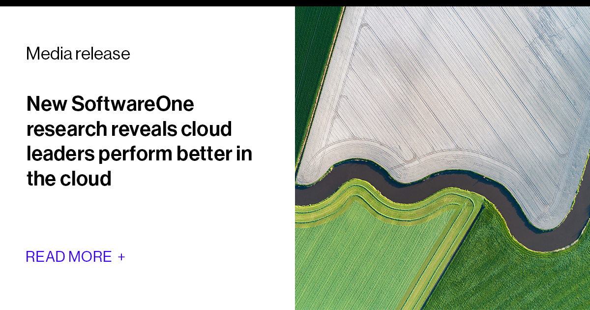 SoftwareOne has released a new cloud report detailing the financial ...