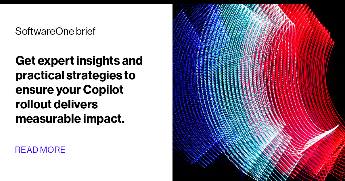 Maximize generative AI ROI | SoftwareOne Brief