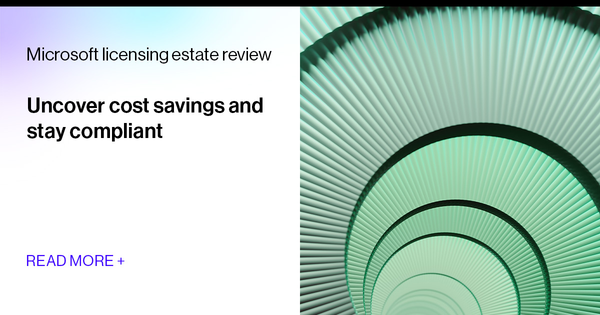 Microsoft licensing estate review | SoftwareOne