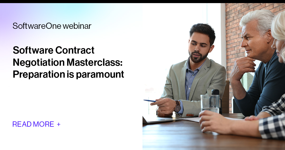 Software Contract Negotiation Masterclass: Preparation is paramount ...