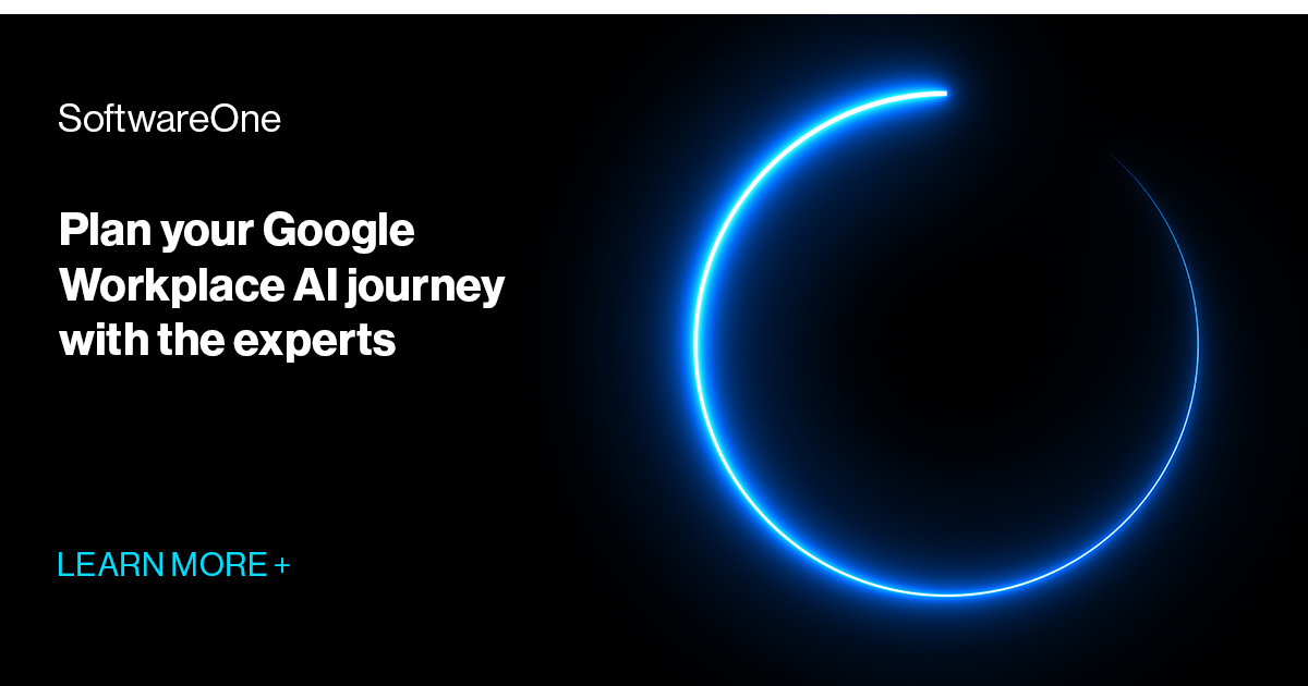 Plan your Google Workplace AI journey with the experts | SoftwareOne