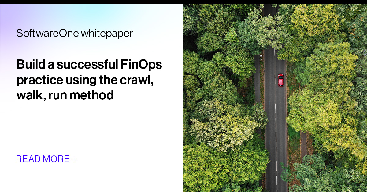 Build a successful FinOps practice on AWS | SoftwareOne whitepaper