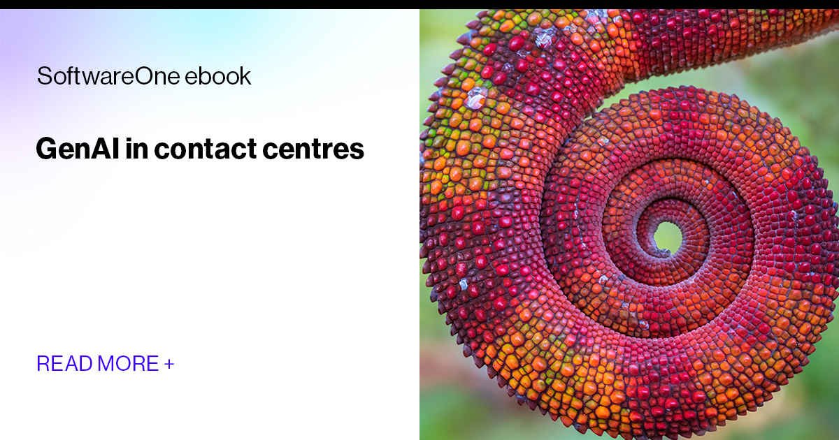 Preparing your contact center for the GenAI revolution | SoftwareOne eBook