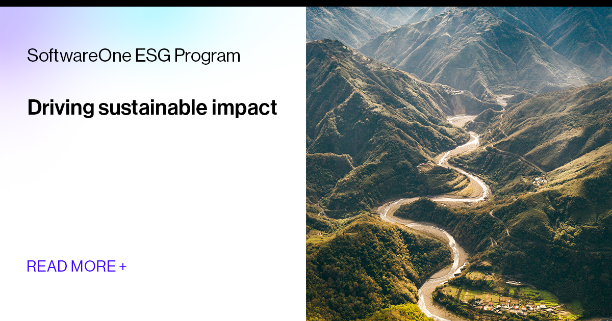 SoftwareOne ESG Program | SoftwareOne