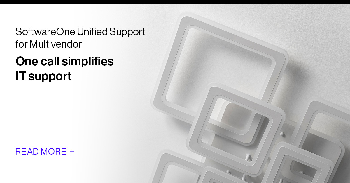 Unified Support for Multivendor | SoftwareOne