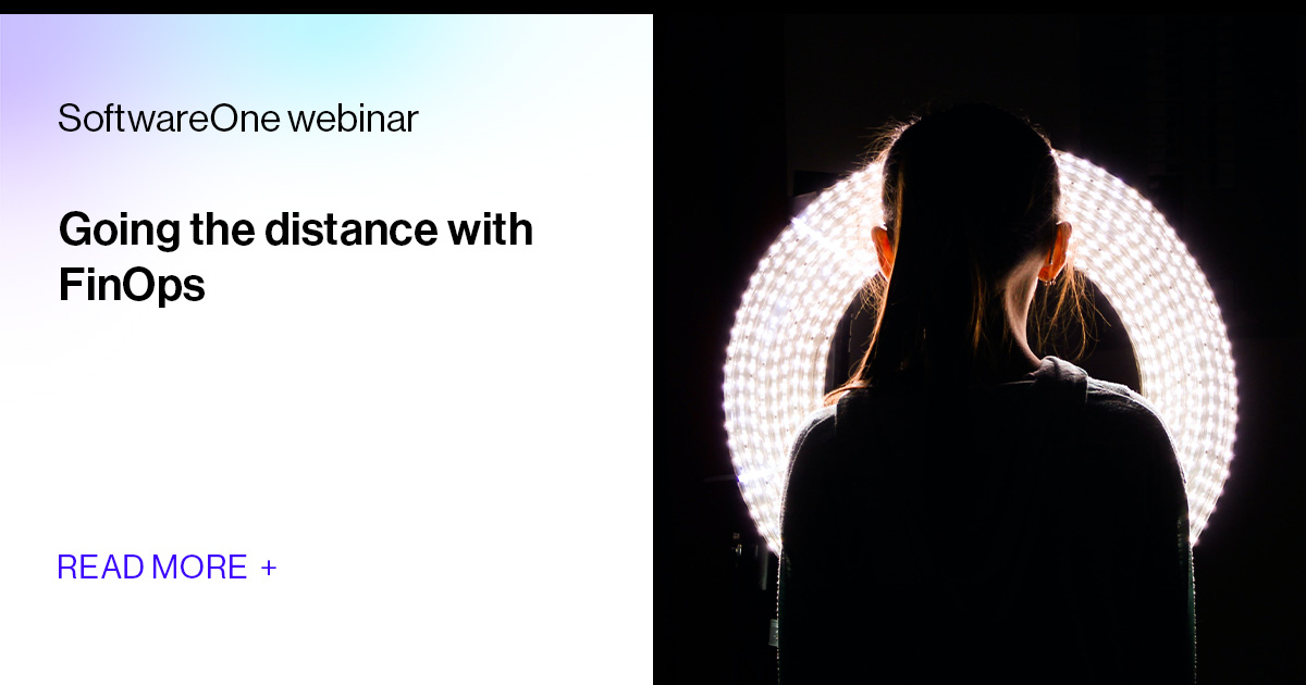 Going the Distance with FinOps | SoftwareOne webinar